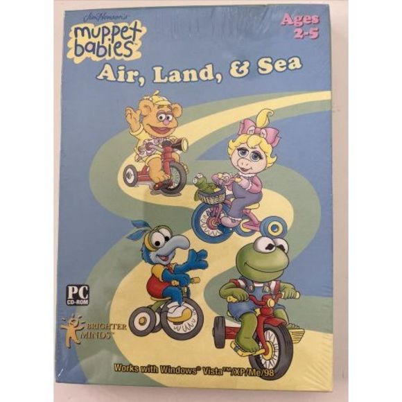 Brighter Minds | Toys | Jim Hendersons Muppet Babies Air Land Sea ...